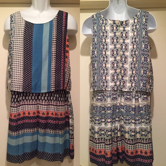 Young Threads | Pants & Jumpsuits | Young Threads Blue Multiprint ...